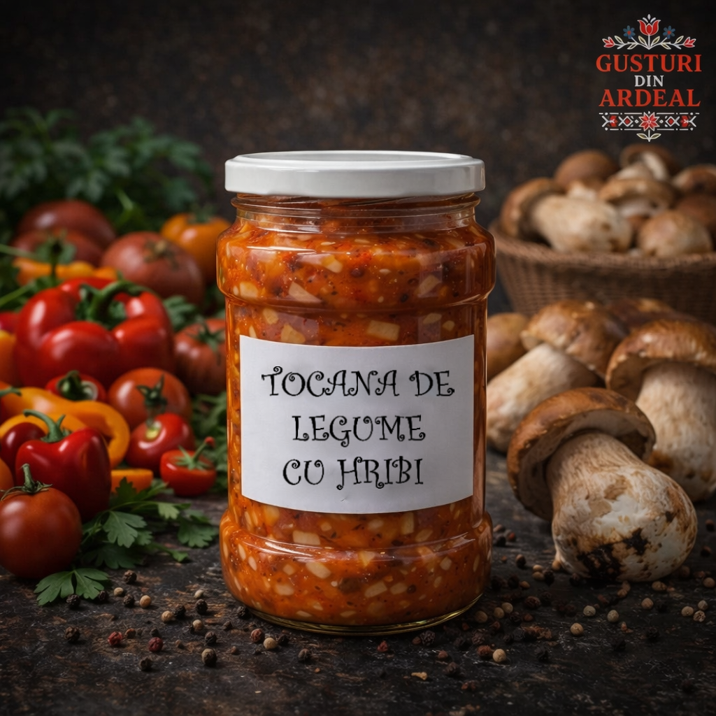 Tocana de legume cu hribi 314 ml - Gusturi din ardeal